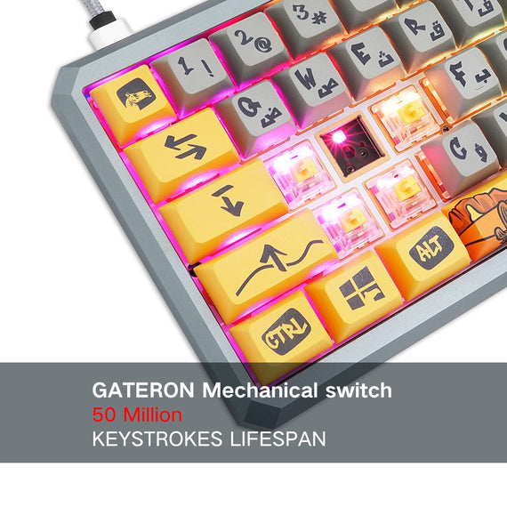 Arabic/English Keyboard | CNC-Aluminum Keyboard | Camel Tech UAE