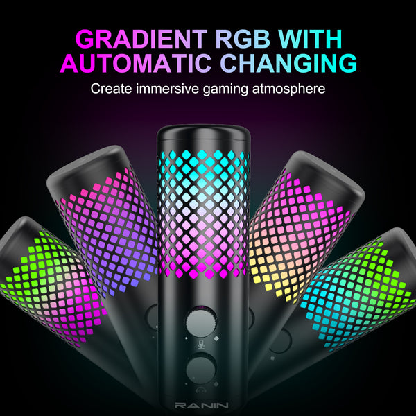 Ranin Condenser Microphone | RGB Ranin Microphone | Camel Tech UAE